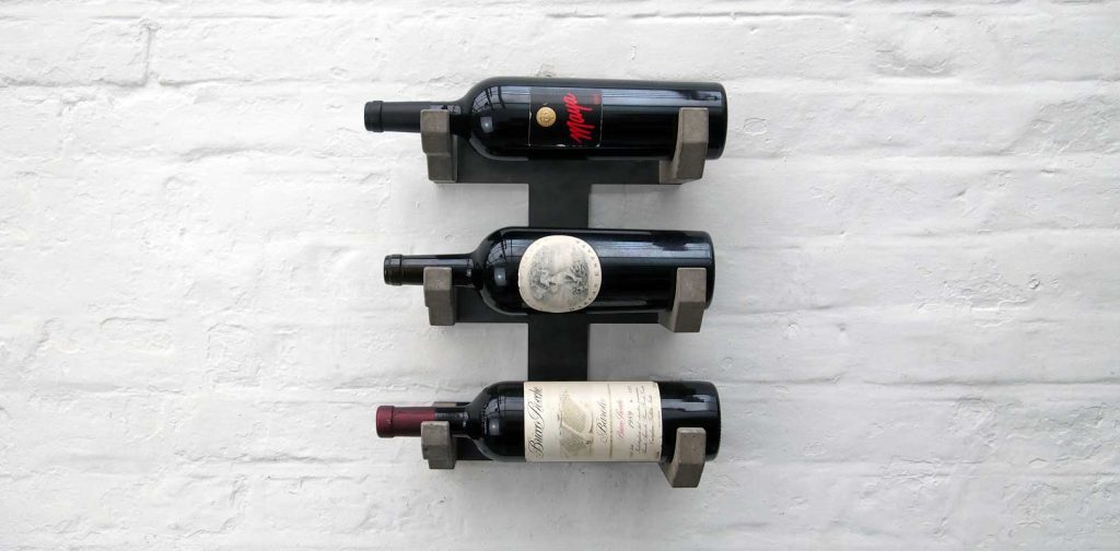 -THE GRID- Concrete Wine Rack | Brutal Design